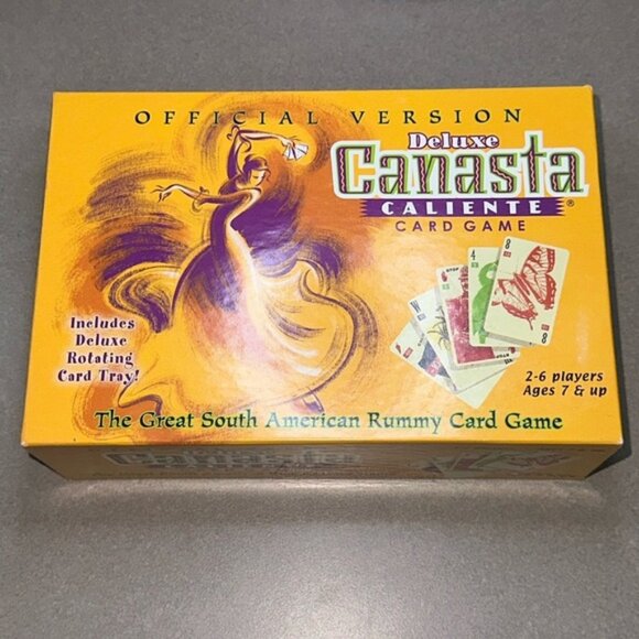 Winning Moves | Games | Official Version Deluxe Canasta Caliente Card ...